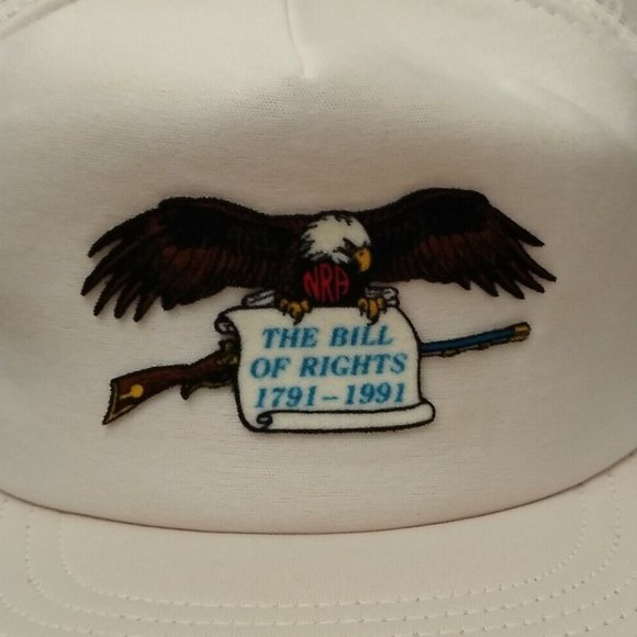 Accessories | Vintage Nra Logo Bill Of Rights Bicentennial Snapback ...